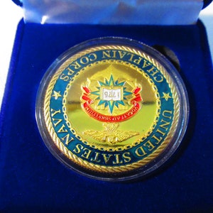 U S NAVY CHAPLAIN CORPS Challenge Coin - Etsy