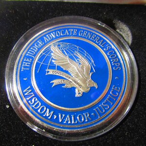 U S Air Force (JAG) Judge Advocate General's Corps Challenge Coin - Etsy
