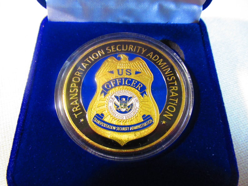 Transportation Security Administration (TSA) Challenge Coin - Etsy