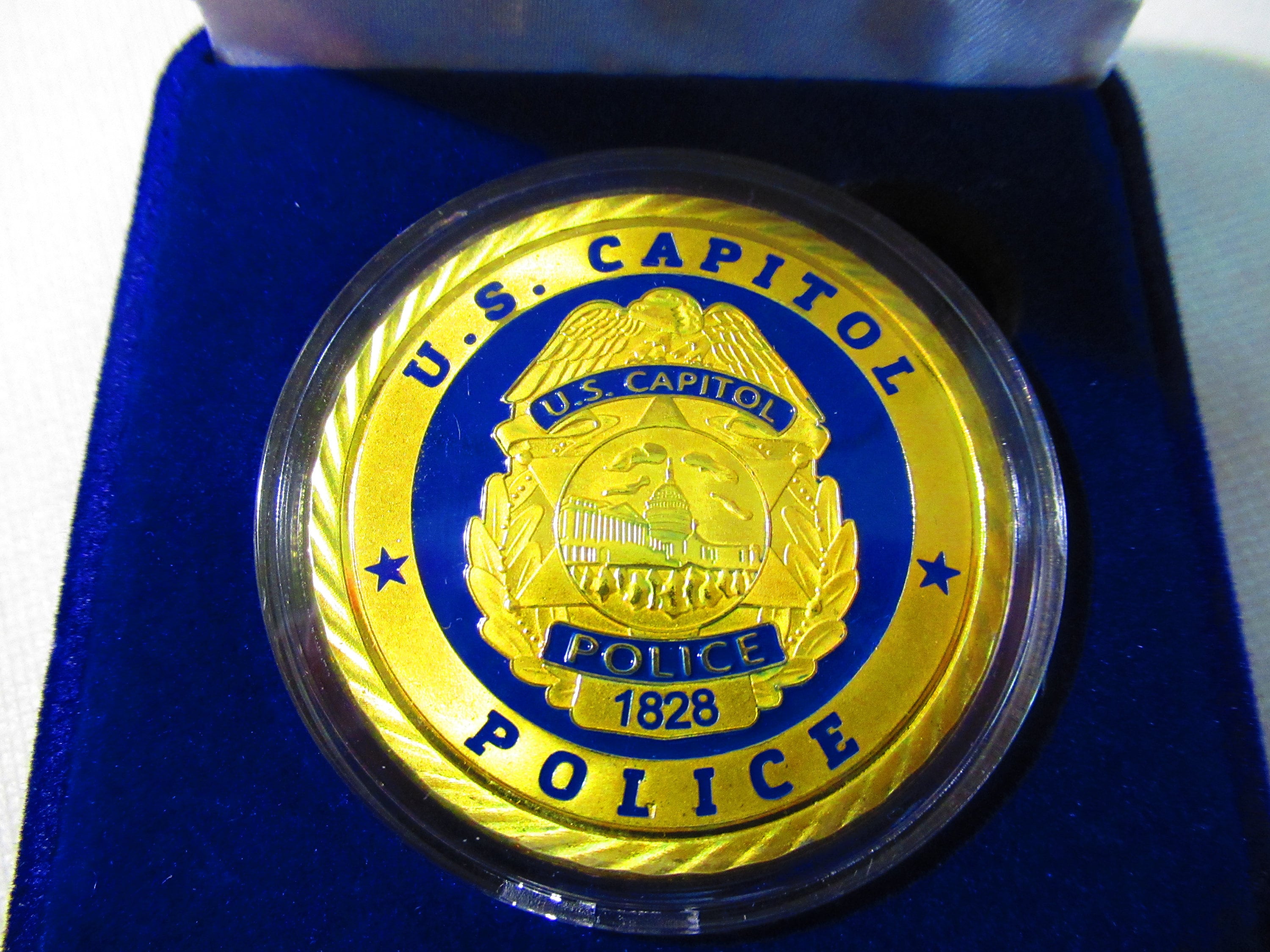 U S Capitol Police Challenge Coin - Etsy