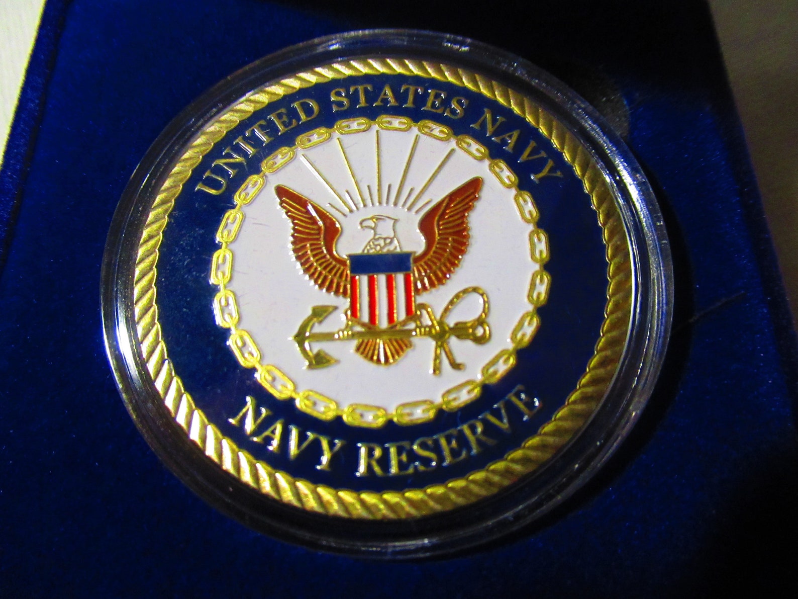 U S NAVY RESERVE Challenge Coin | Etsy