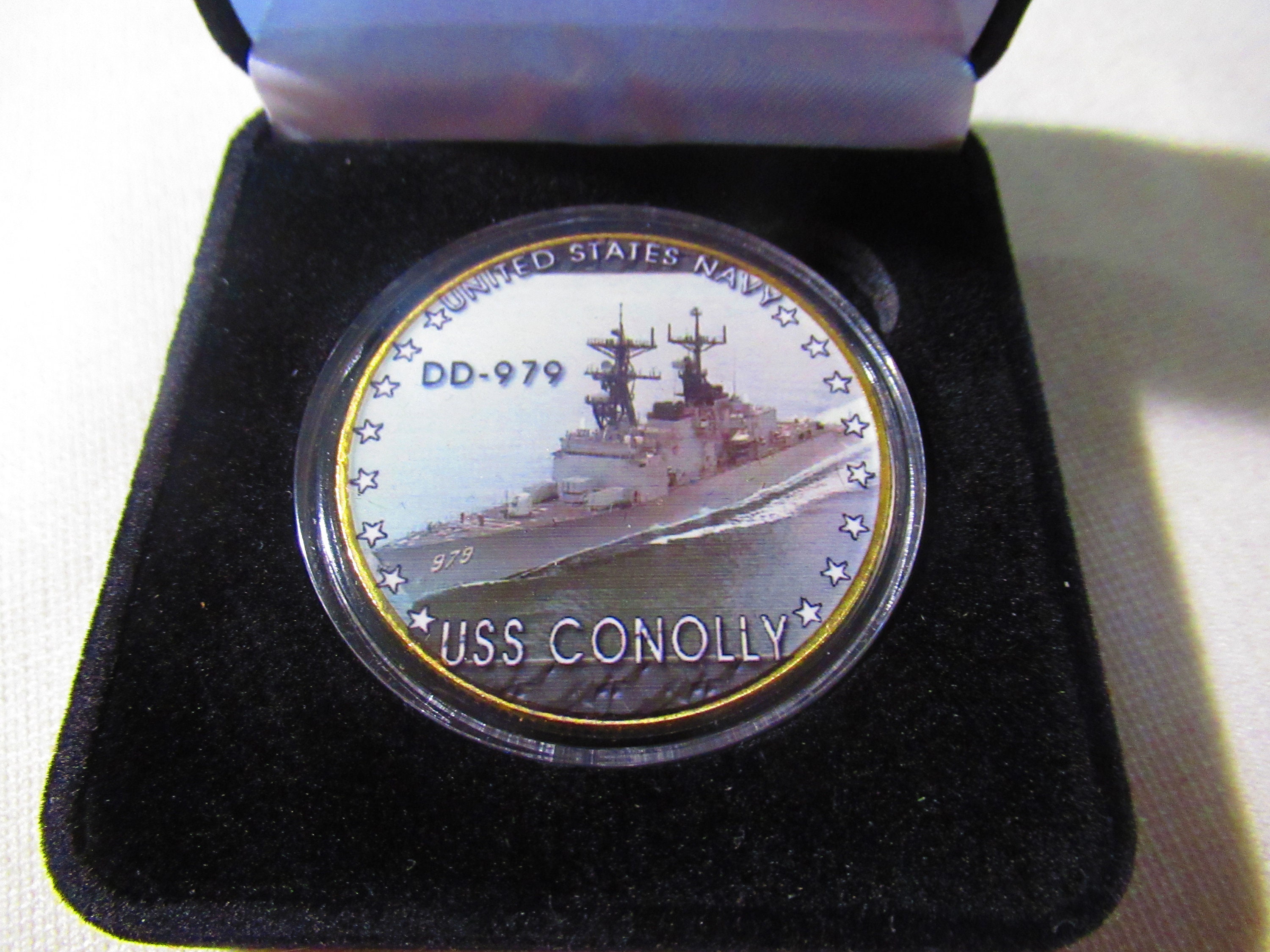 U S Navy USS Conolly DD-979 Challenge Coin | Etsy