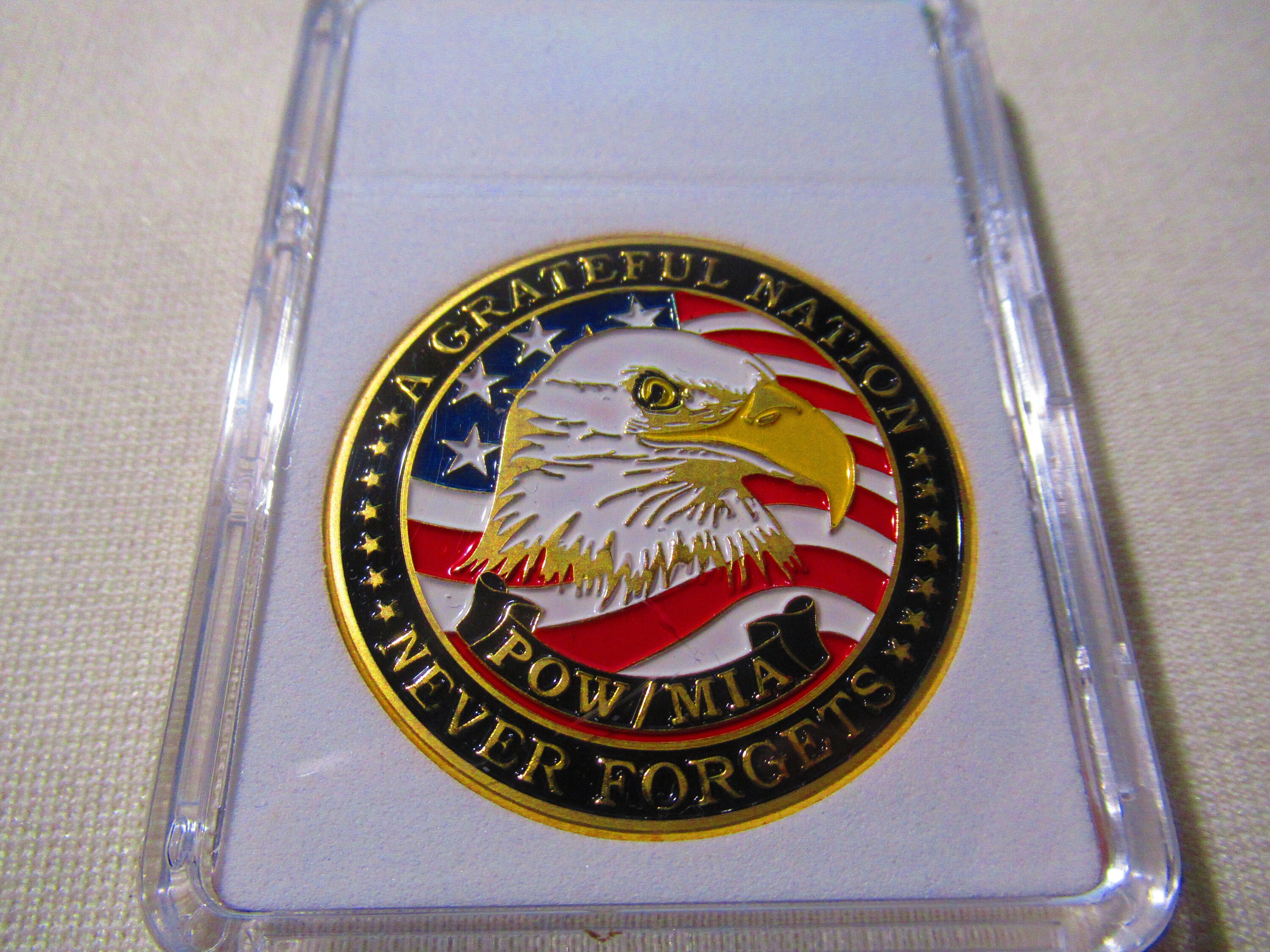 POW / MIA you Are Not Forgotten Challenge Coin | Etsy