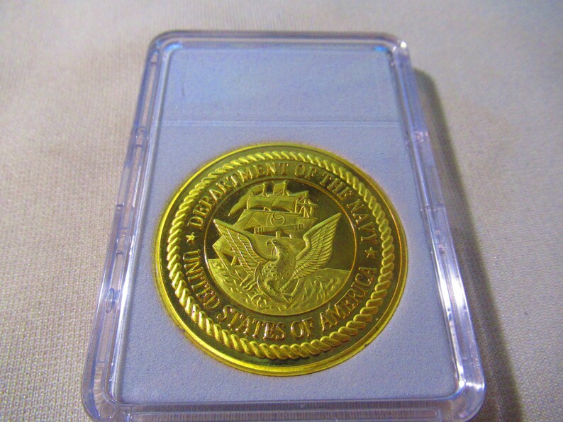 U S Navy - USS HECTOR AR-7 Challenge Coin - Etsy