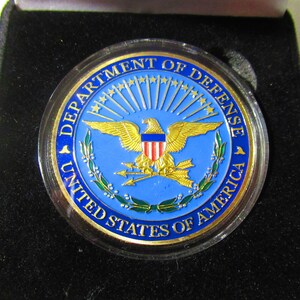 United States Department of Defense Challenge Coin - Etsy