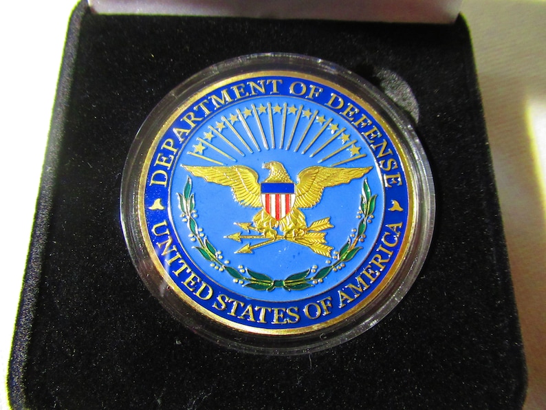 United States Department of Defense Challenge Coin - Etsy