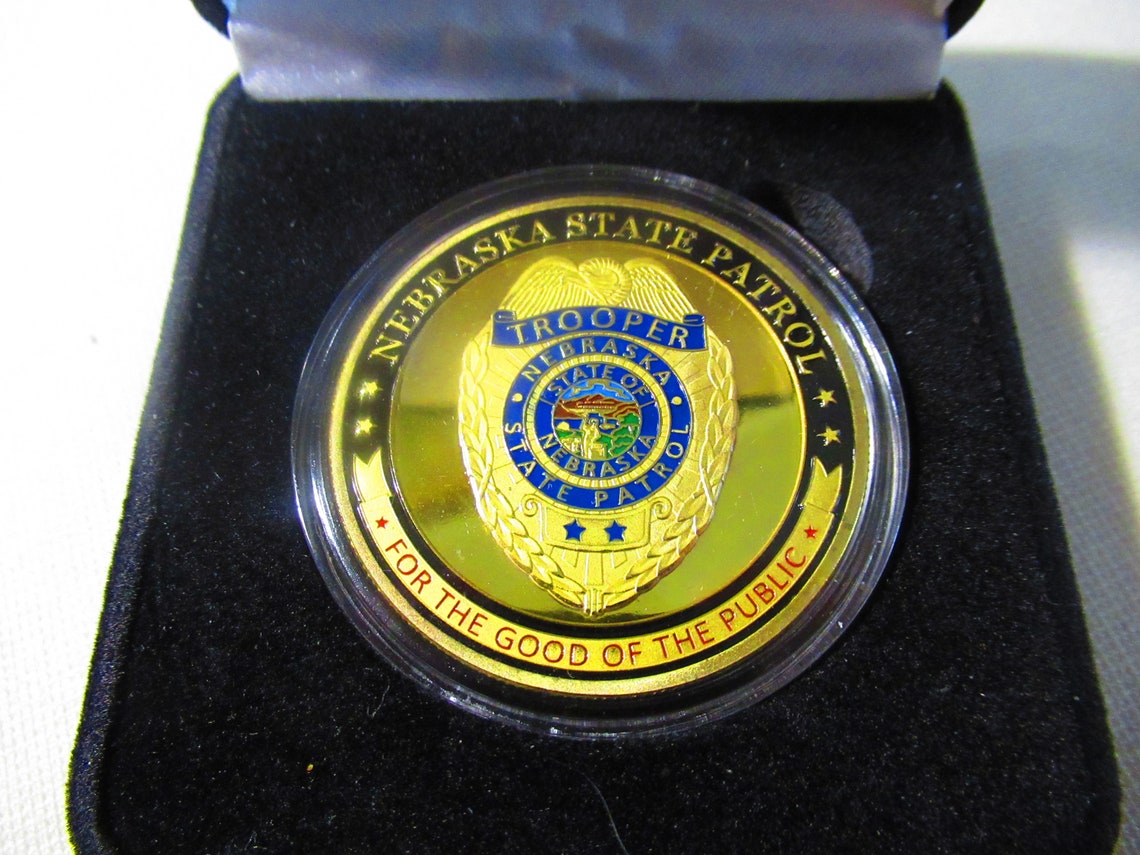 NEBRASKA STATE PATROL Challenge Coin - Etsy