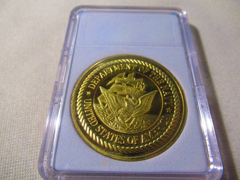 U S NAVY USS Saint Louis CL-49 Challenge Coin - Etsy