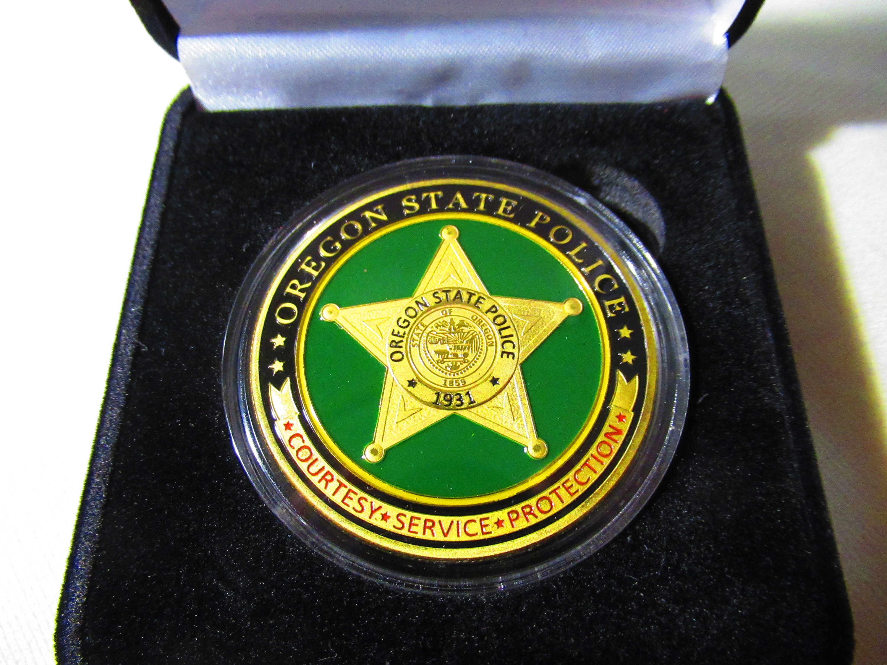 OREGON STATE POLICE Challenge Coin - Etsy