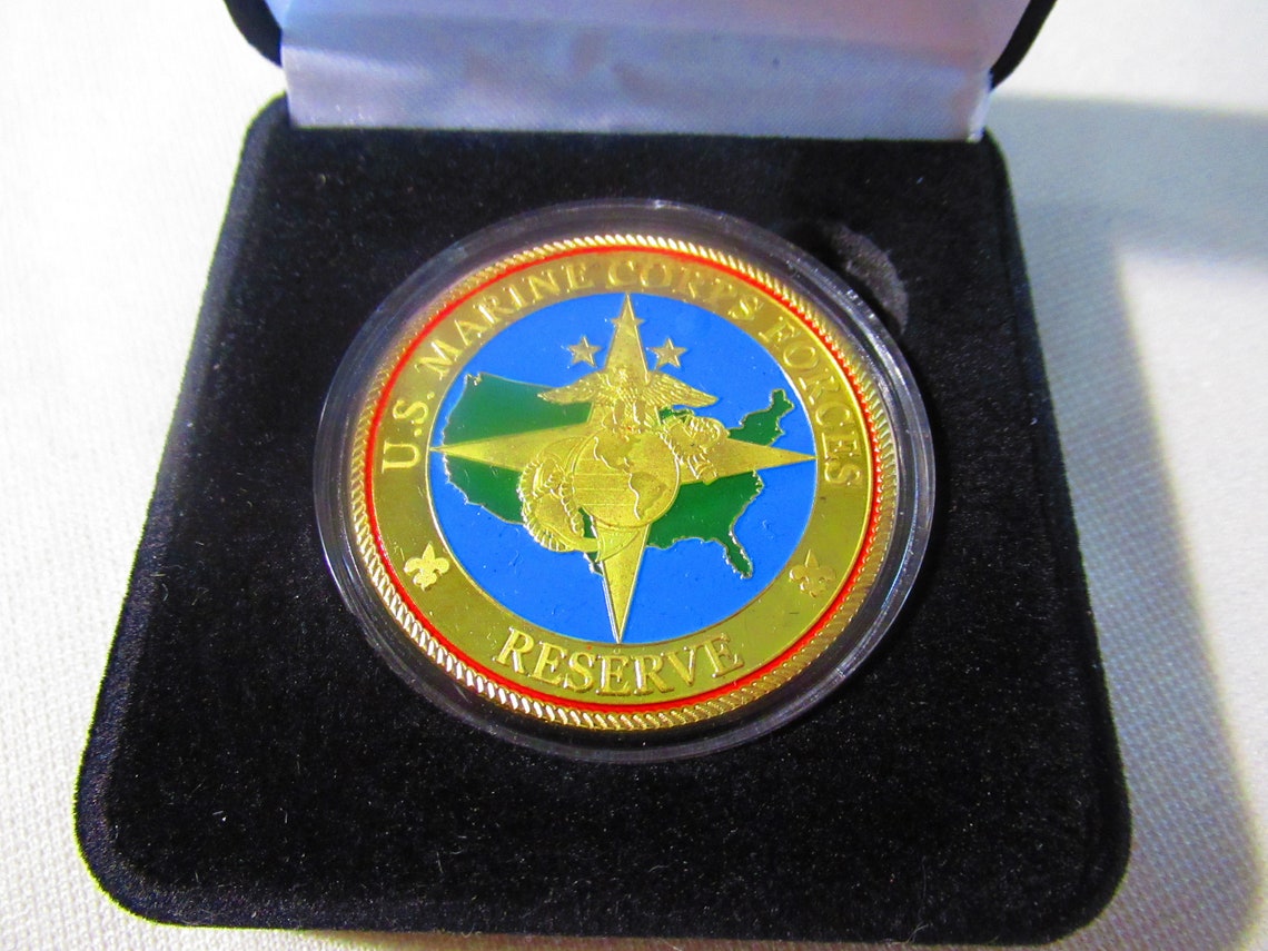 U S MARINE CORPS RESERVE Challenge Coin - Etsy