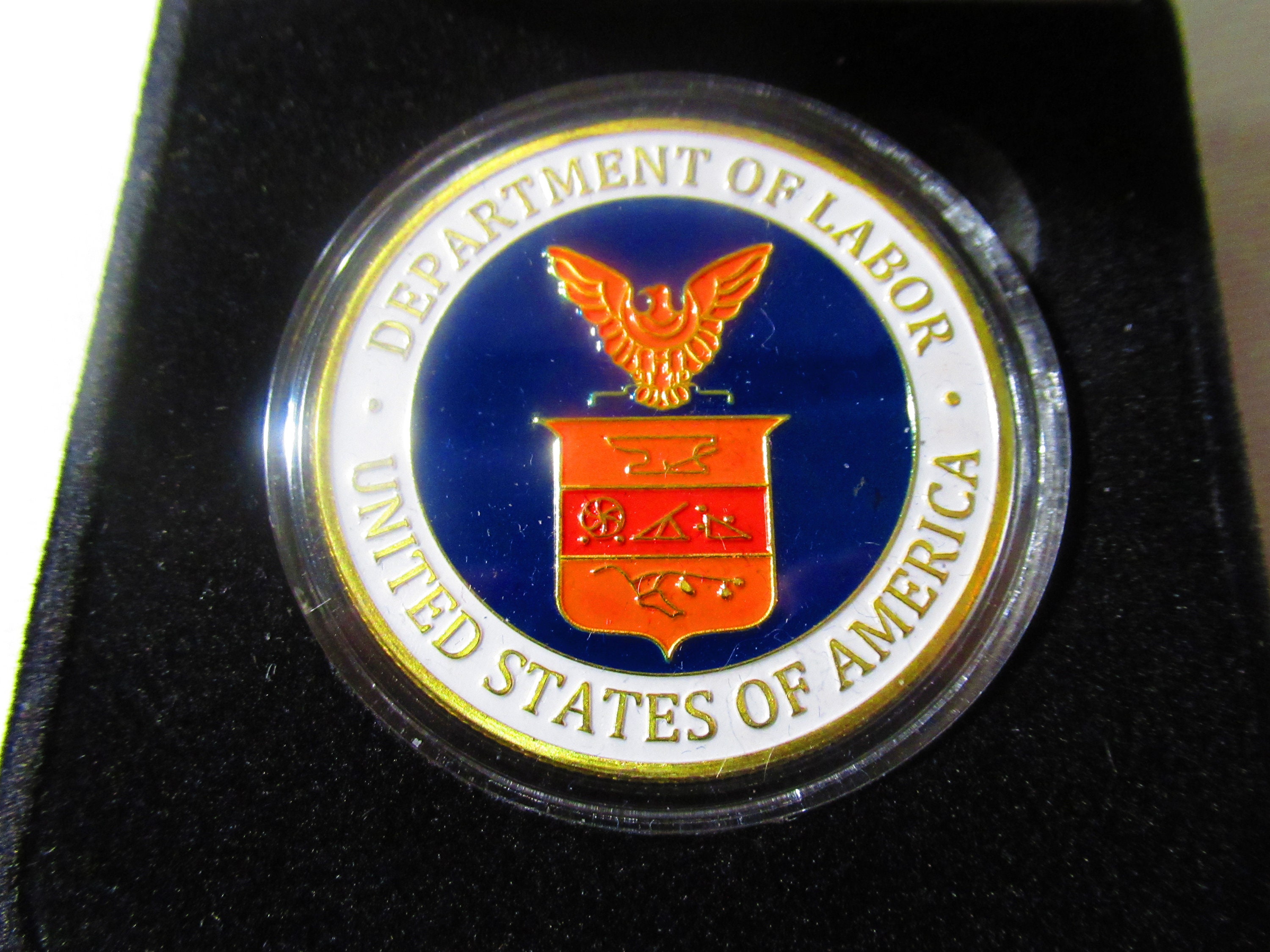 United States Department of Labor (DOL) Challenge Coin - Etsy
