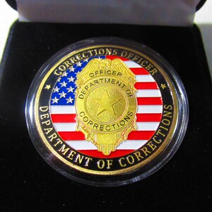 Department of Corrections Officer Challenge Coin - Etsy