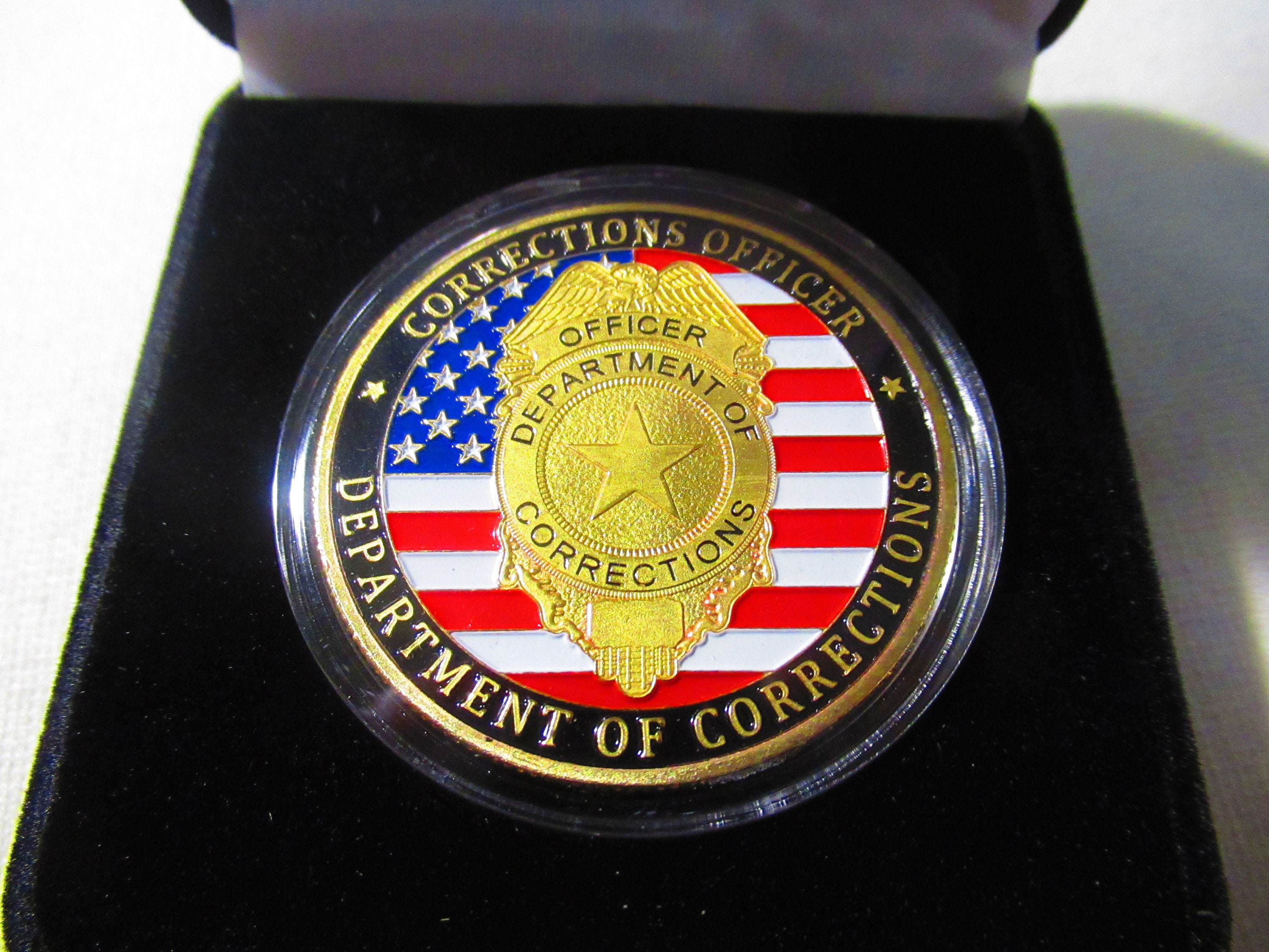 Department of Corrections Officer Challenge Coin | Etsy