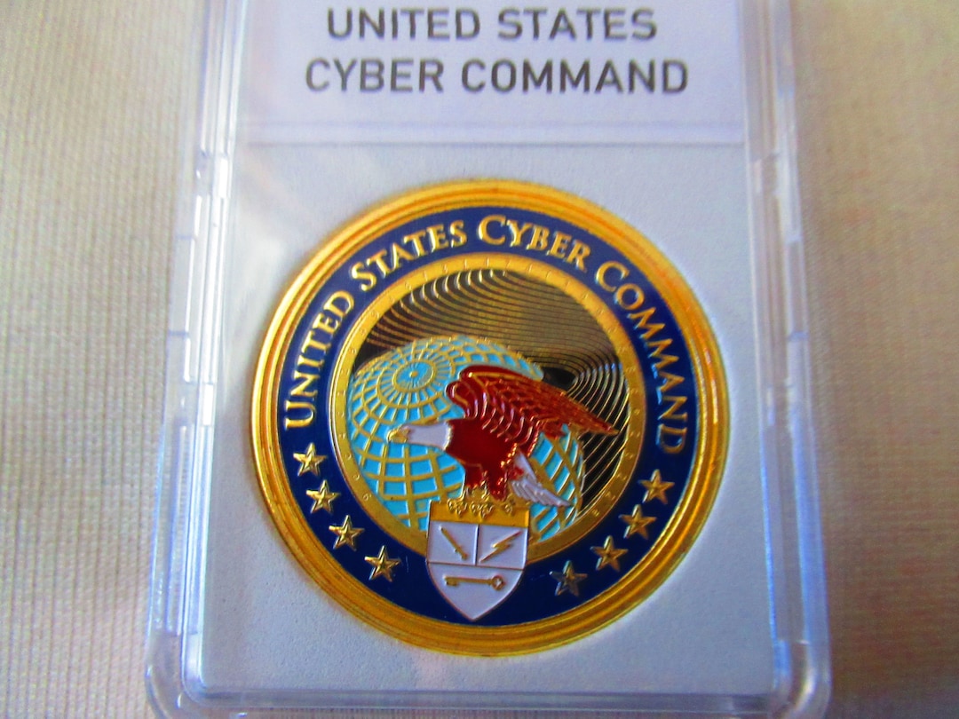United States Cyber Command Challenge Coin - Etsy