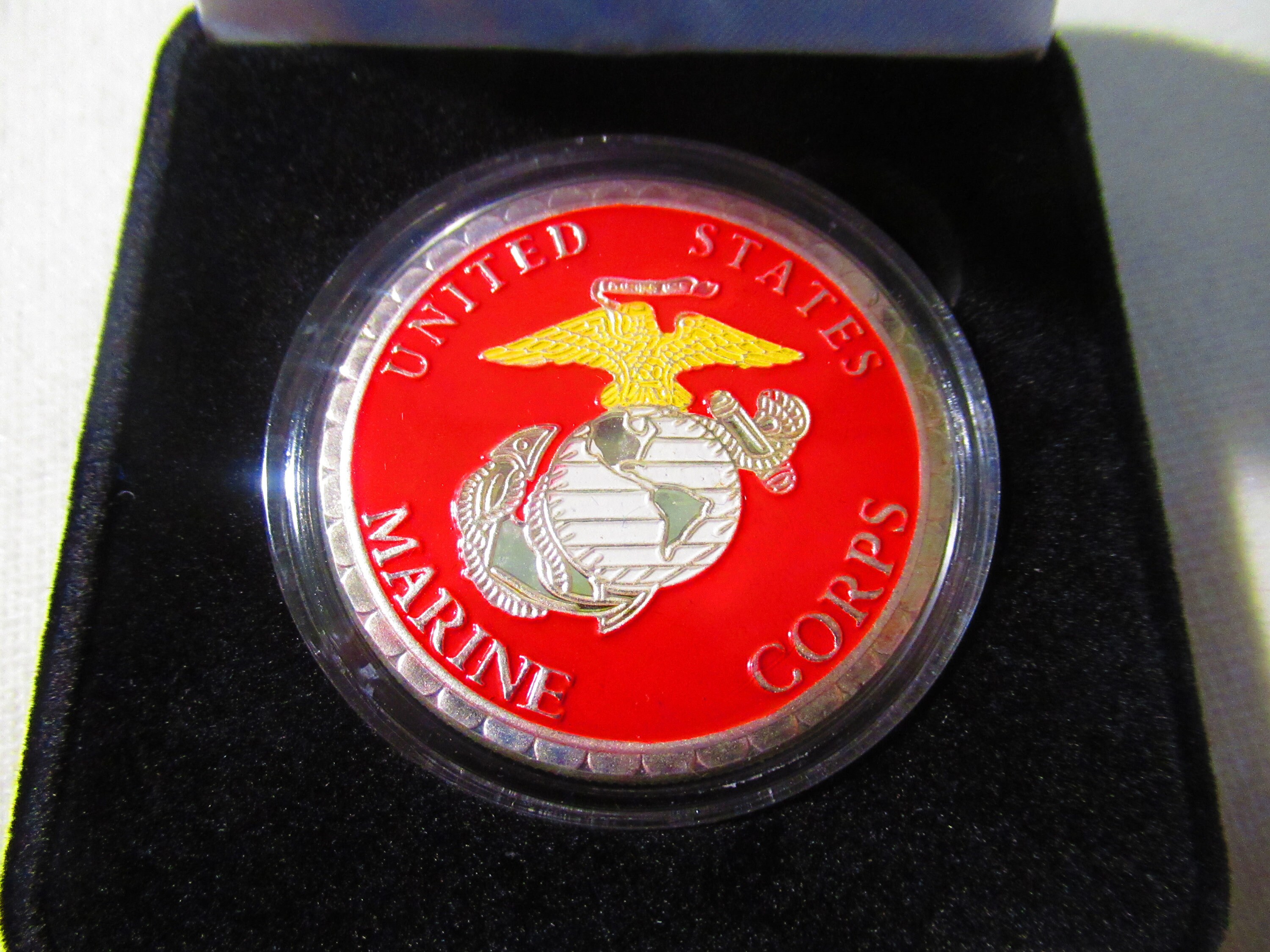 U S MARINE CORPS VETERAN Challenge Coin | Etsy