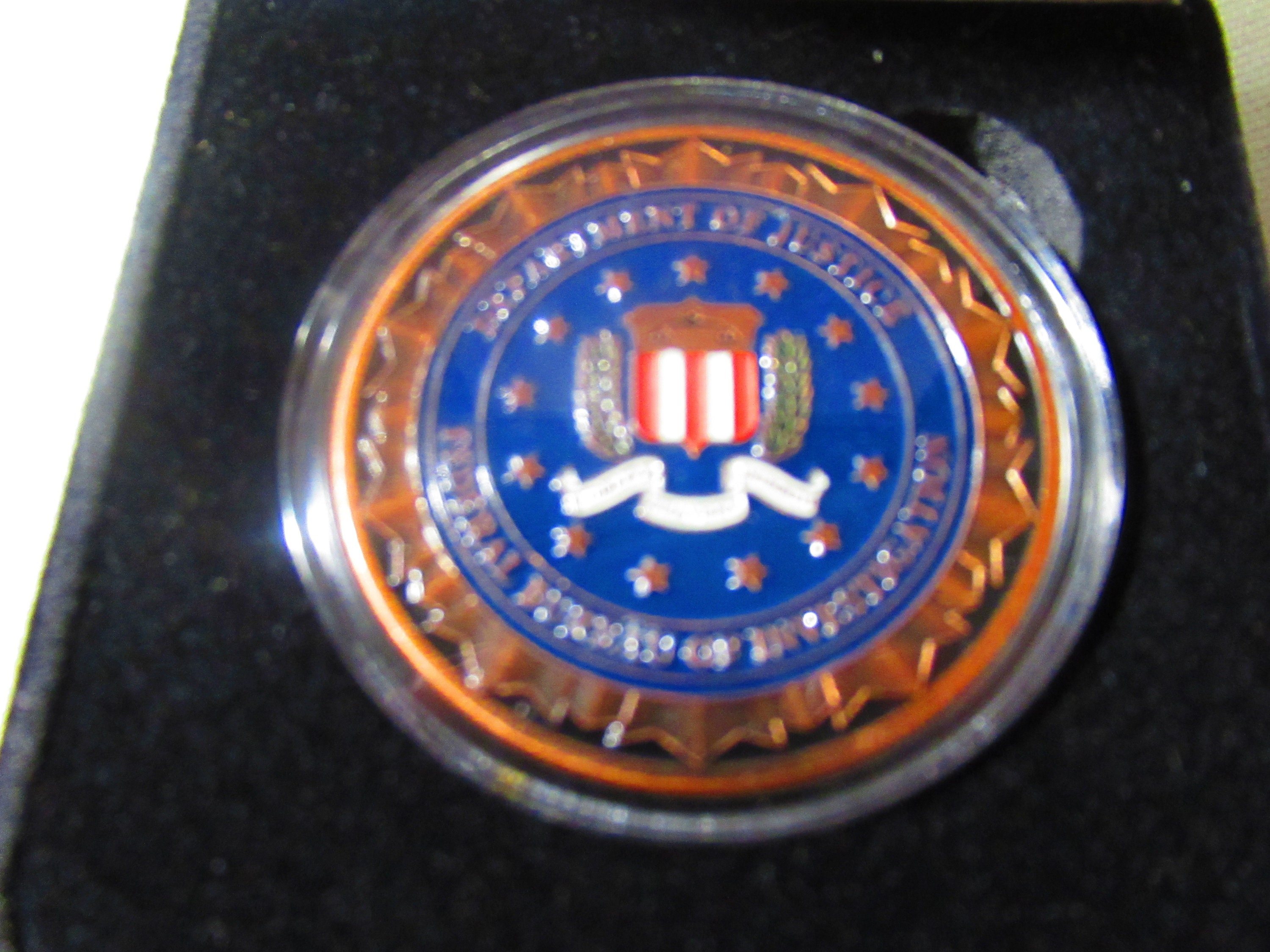 Federal Bureau of Investigation FBI Challenge Coin | Etsy