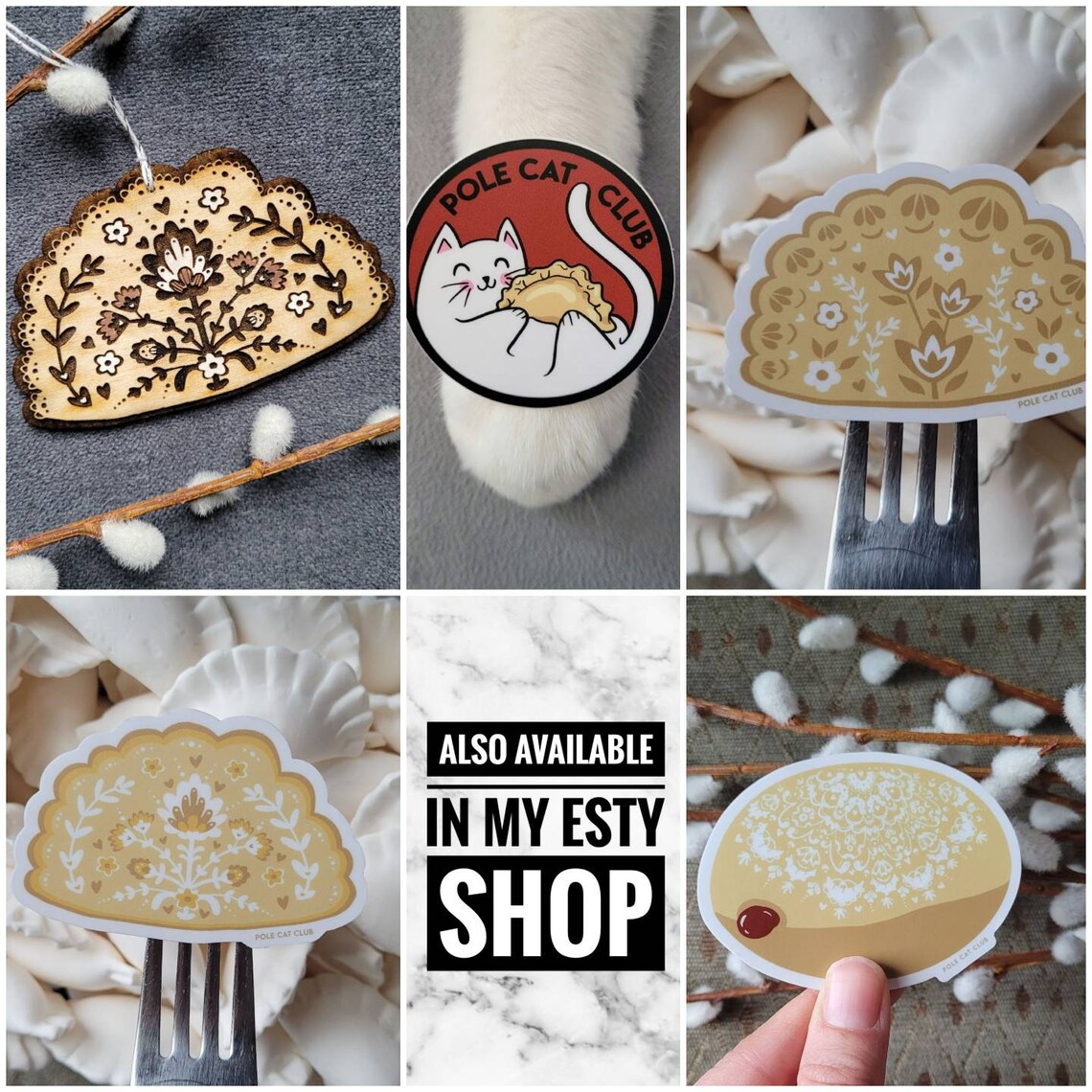 Pierogi & Potato Floral Crown With Roses and Poppies Dyngus | Etsy