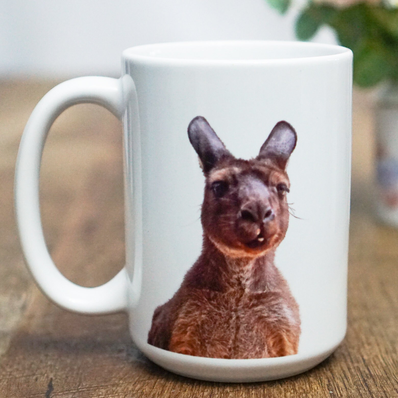 Keep Calm and Hop on Kangaroo Mug, Cute Animal Mug, Funny Coffee Mug ...