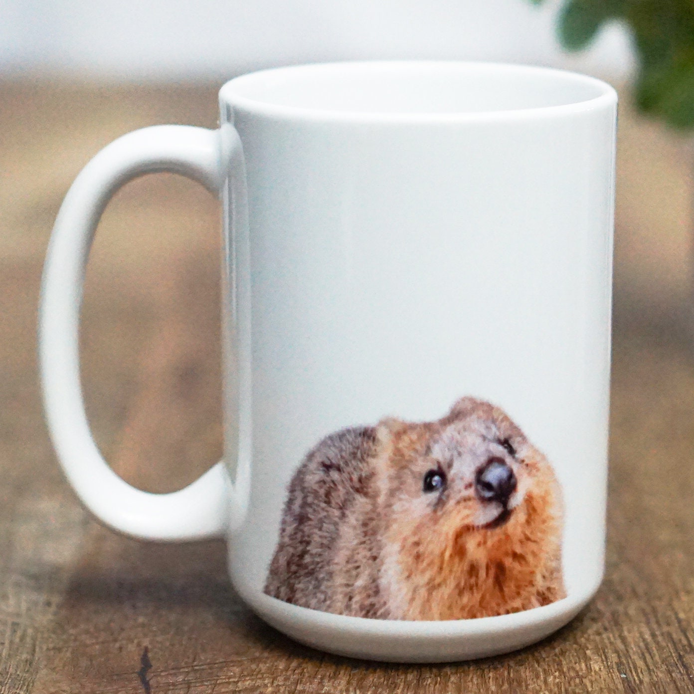 Quokka Mug, Cute Animal Mug, Funny Coffee Mug, Quokka (cousin of ...