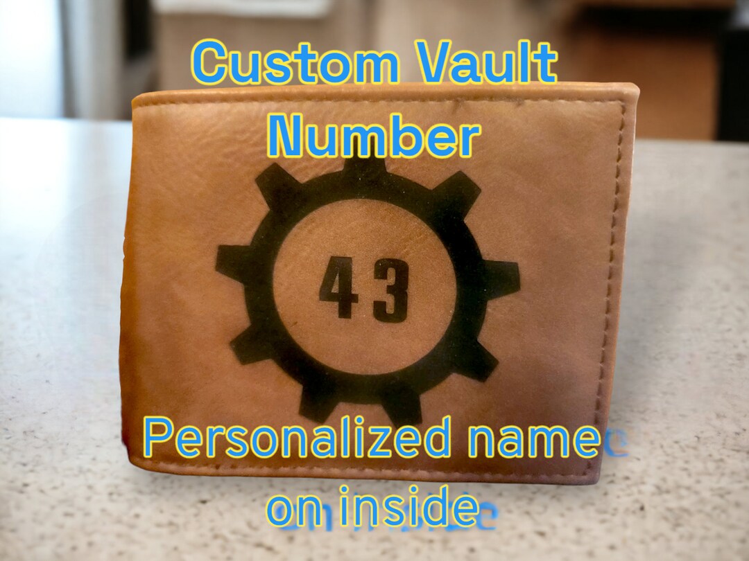 Personalized Fallout Inspired Wallet - Etsy