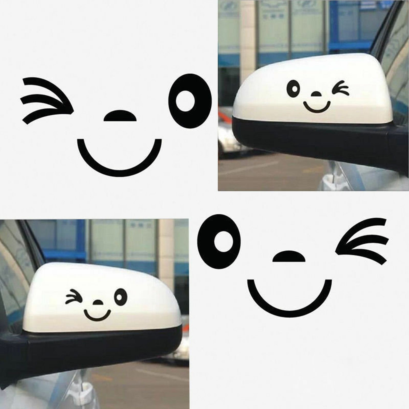 WINK DECAL STICKER 2x | Etsy