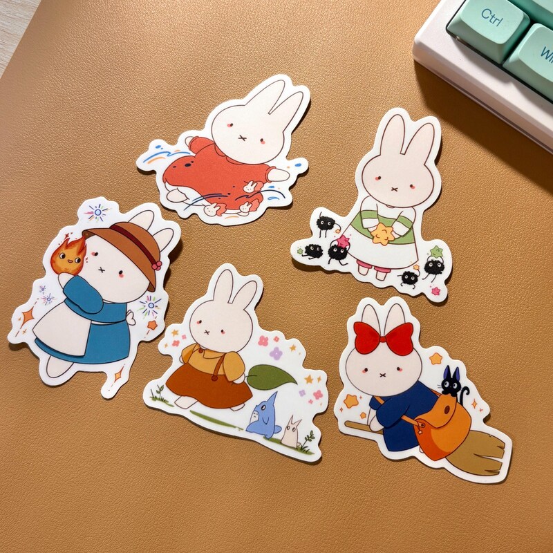 Studio Ghibli Stickers - Etsy