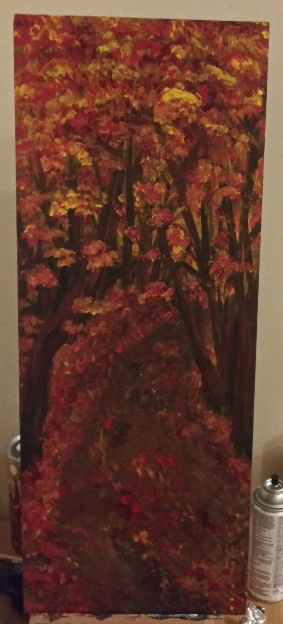 Acrylic, Fall, Painting, Painting on Wood, Landscape, Scenic, Art - Etsy