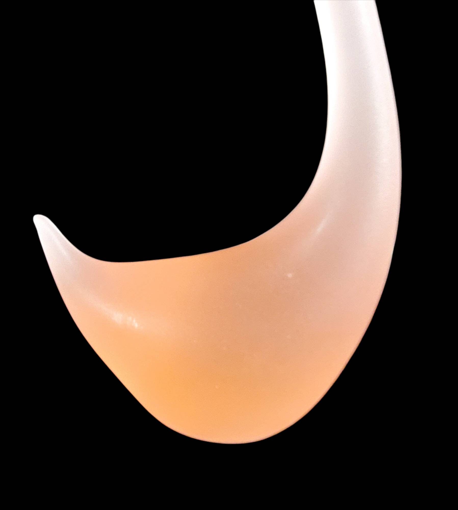 Vintage Two Toned Frosted Satin Glass Swan Figurine - Etsy