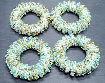 4 Napkin Rings - Etsy