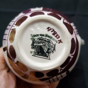 Antique Old Castle Copper Lusterware Miniature Creamer Pitcher - Etsy