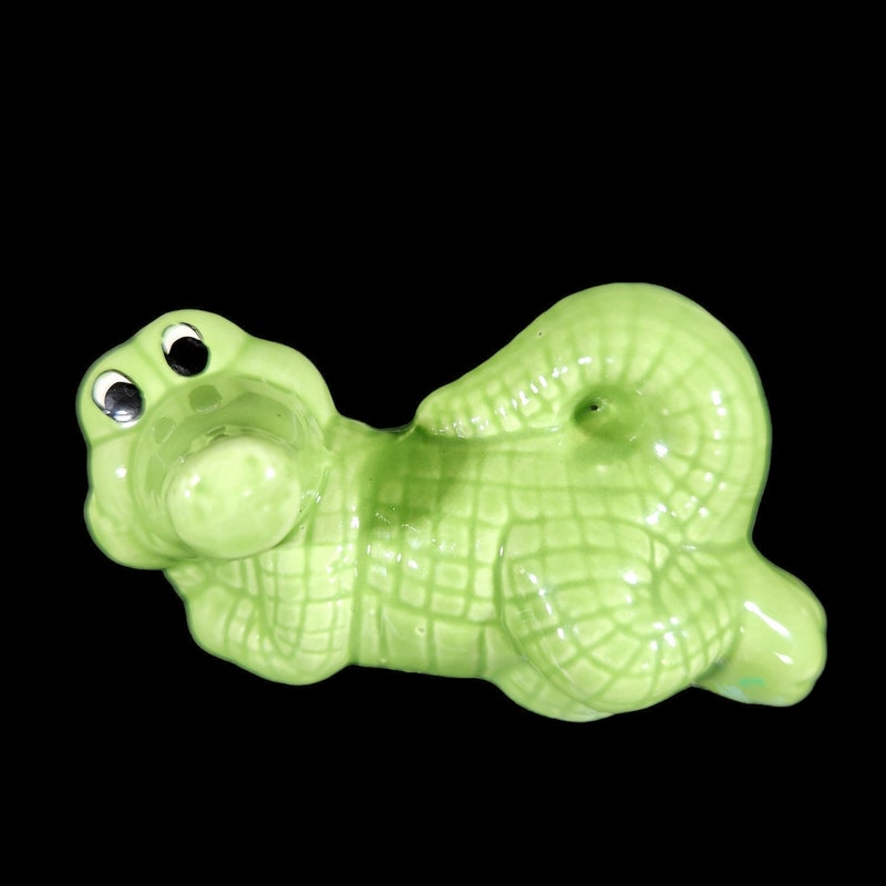Alligator Figurine - Etsy