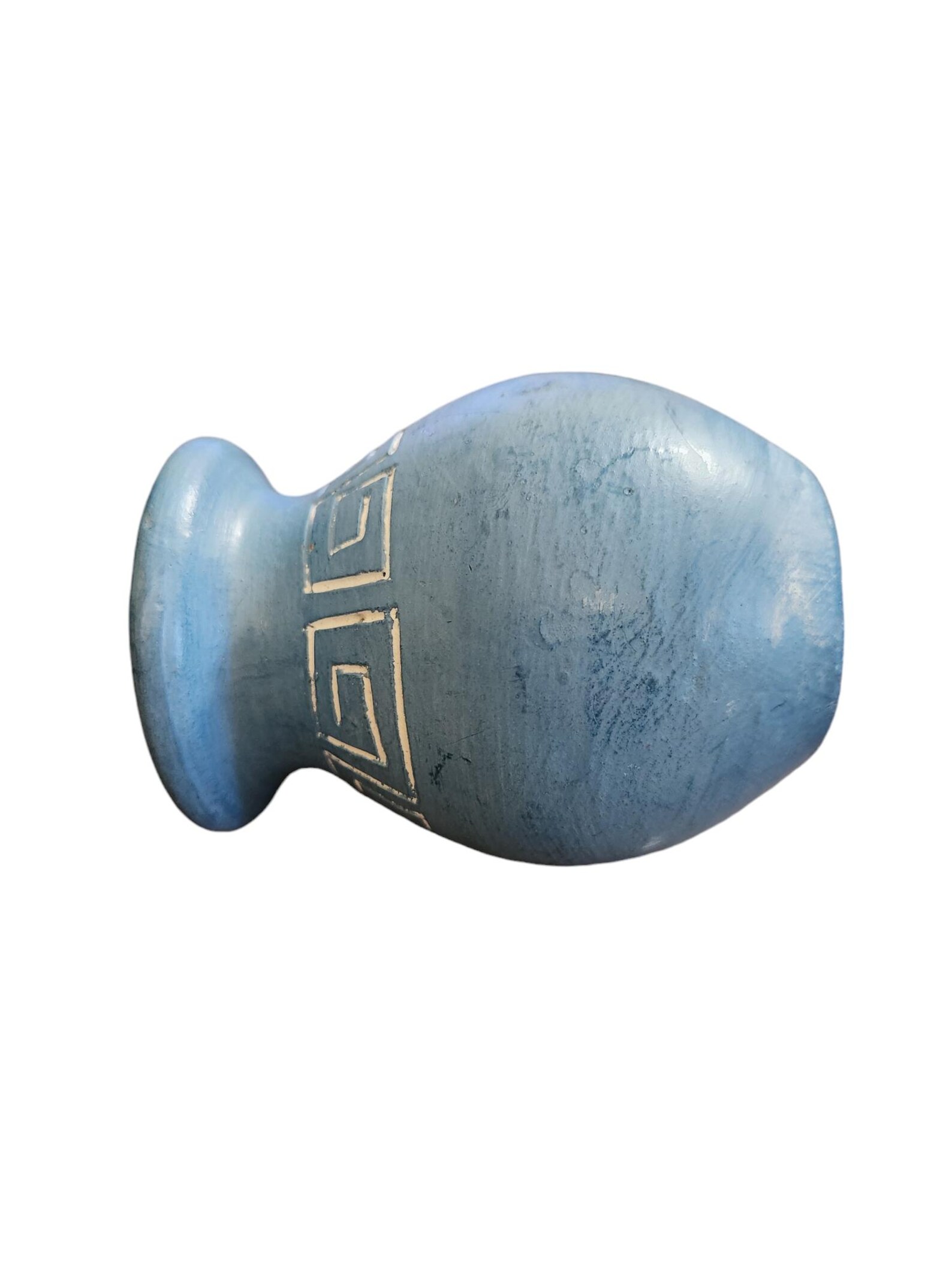 Southwestern Decor Blue Clay Pottery Vase - Etsy