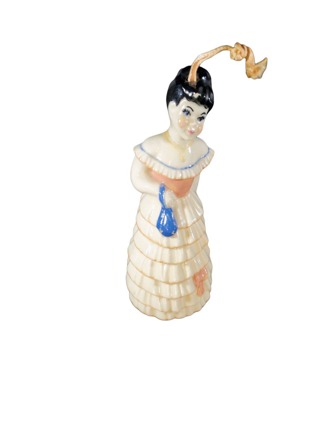 Vintage Ceramic Pottery Southern Bell Lady Bell - Etsy
