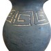 Southwestern Decor Blue Clay Pottery Vase - Etsy