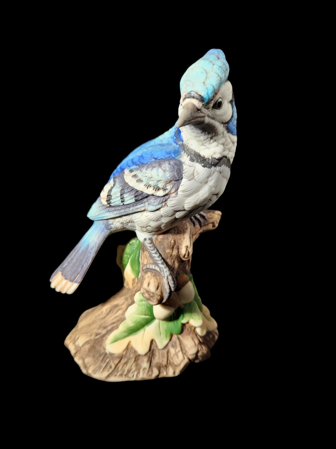 Vintage Blue Jay Bird Figurine Andrea by Sadek 9523 - Etsy