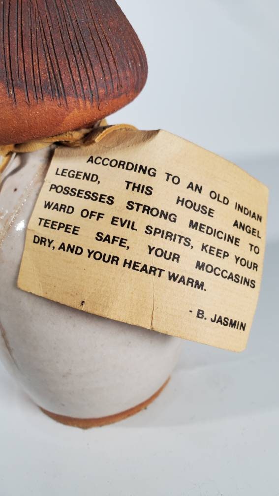 Vintage Val Knight Originals House Angel Figurine Pottery - Etsy