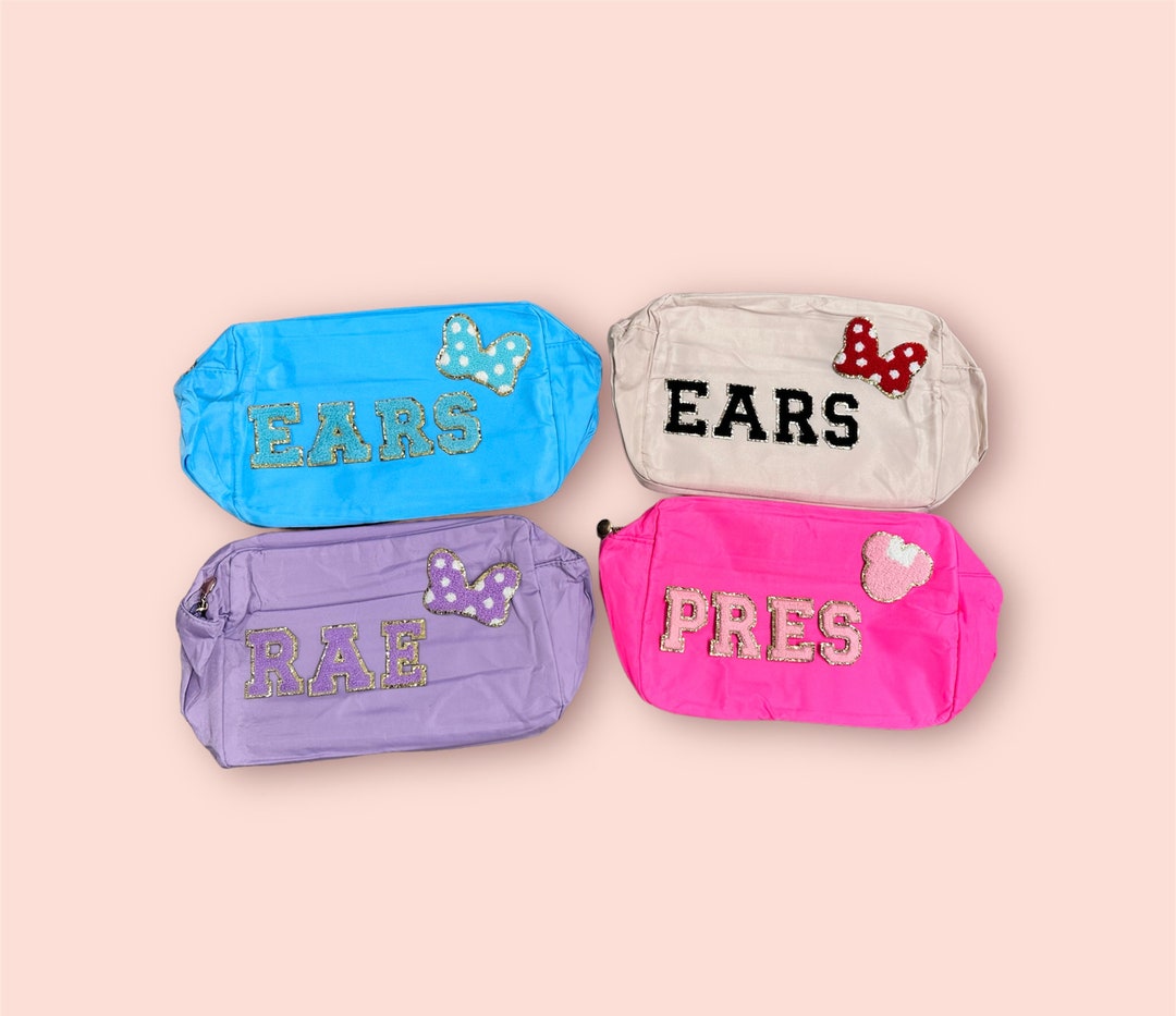 Disney Ears Pouch Nylon XL Ears Storage Bag Travel Bag Disney ...