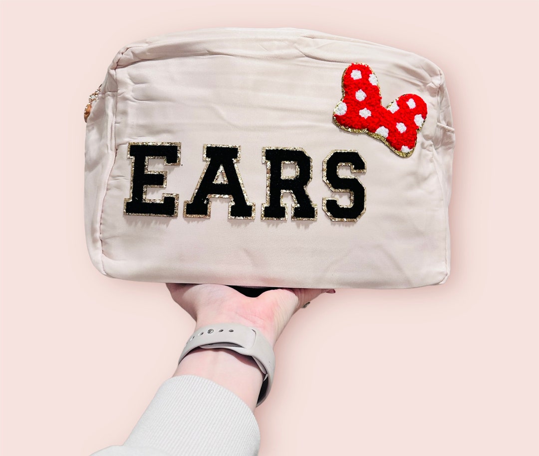 Disney Ears Pouch Nylon XL Ears Storage Bag Travel Bag Disney ...