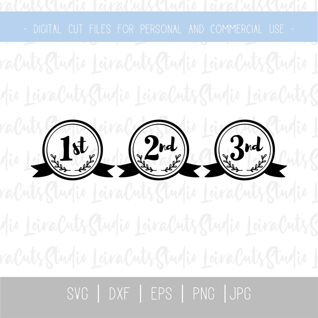 Award Medals SVG, Award SVG, First Place Svg, Award Ribbon Svg, Medals ...
