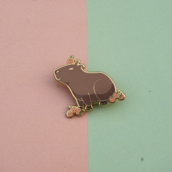 Capybara Pin - Etsy