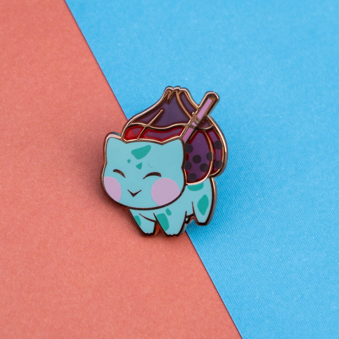 Bobasaur Enamel Pin - Etsy