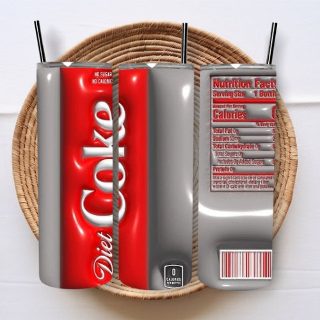 Diet Coke 20oz Tumler Wrap - Etsy