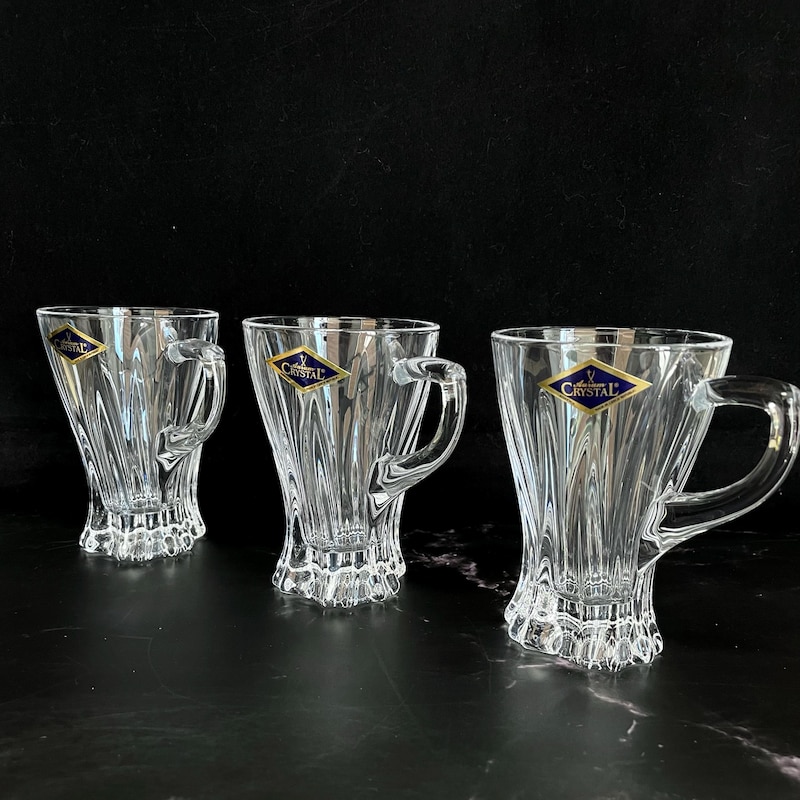 Crystal Glasses - Etsy