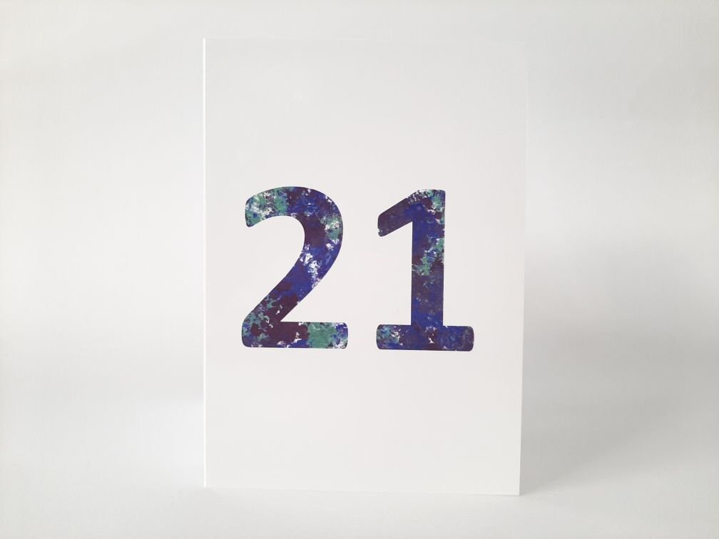 21st Birthday Card - Etsy Australia