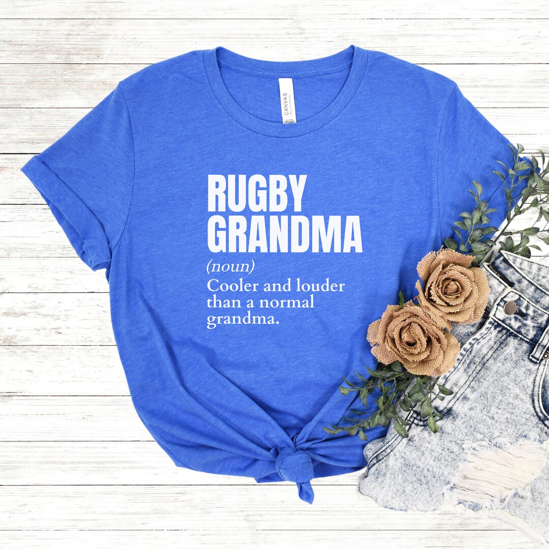 Rugby Grandma Noun Shirt Rugby Grandma Definition Shirt - Etsy