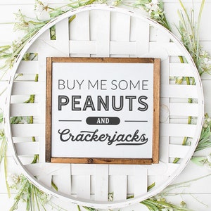 Buy Me Some Peanuts and Crackerjacks PNG, Take Me Out to the Ball Game ...