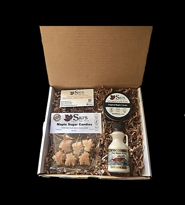 Mini Maple Box W/candies - Etsy