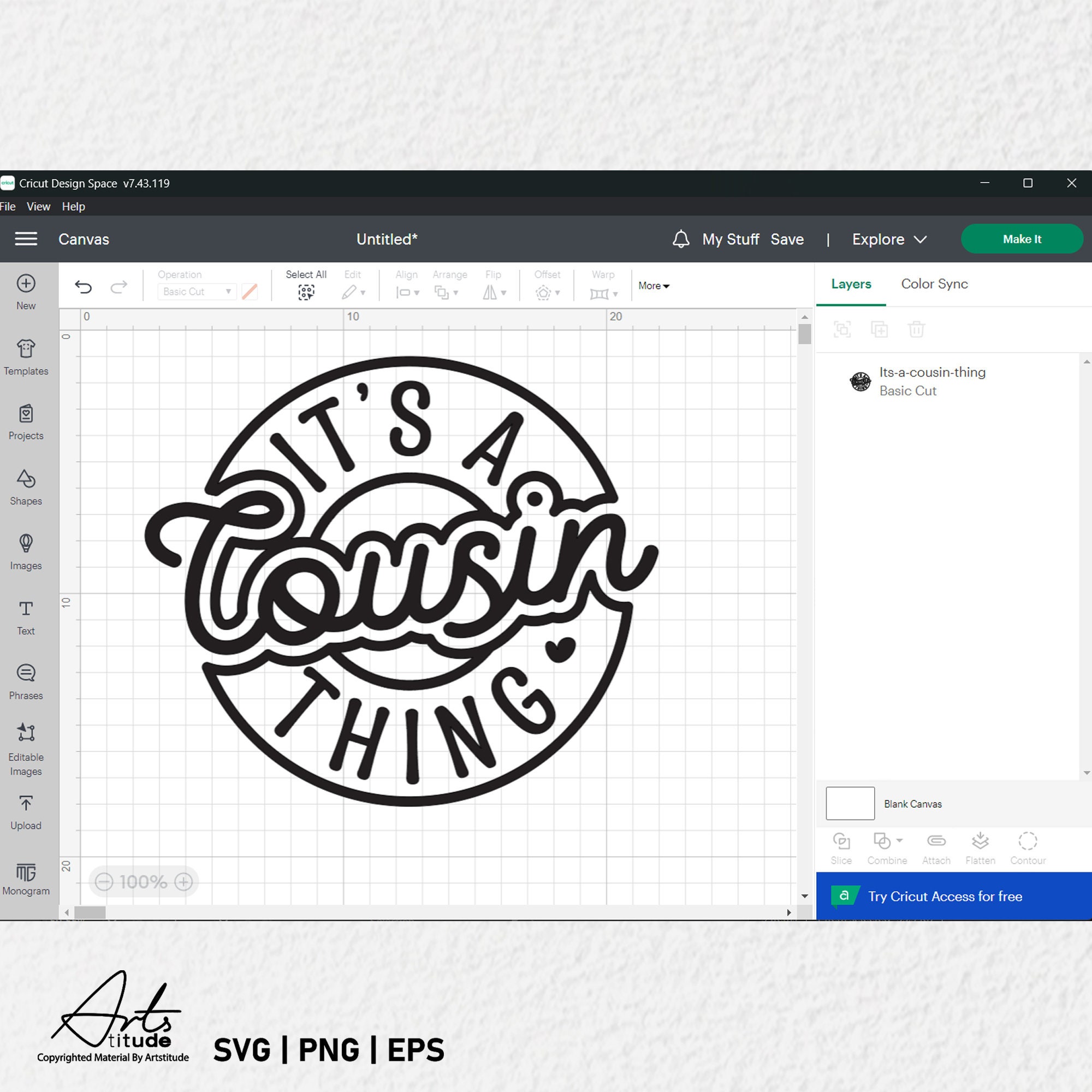 It's A Cousin Thing Svg, Cousin SVG, Family Reunion Shirts, Cousin ...