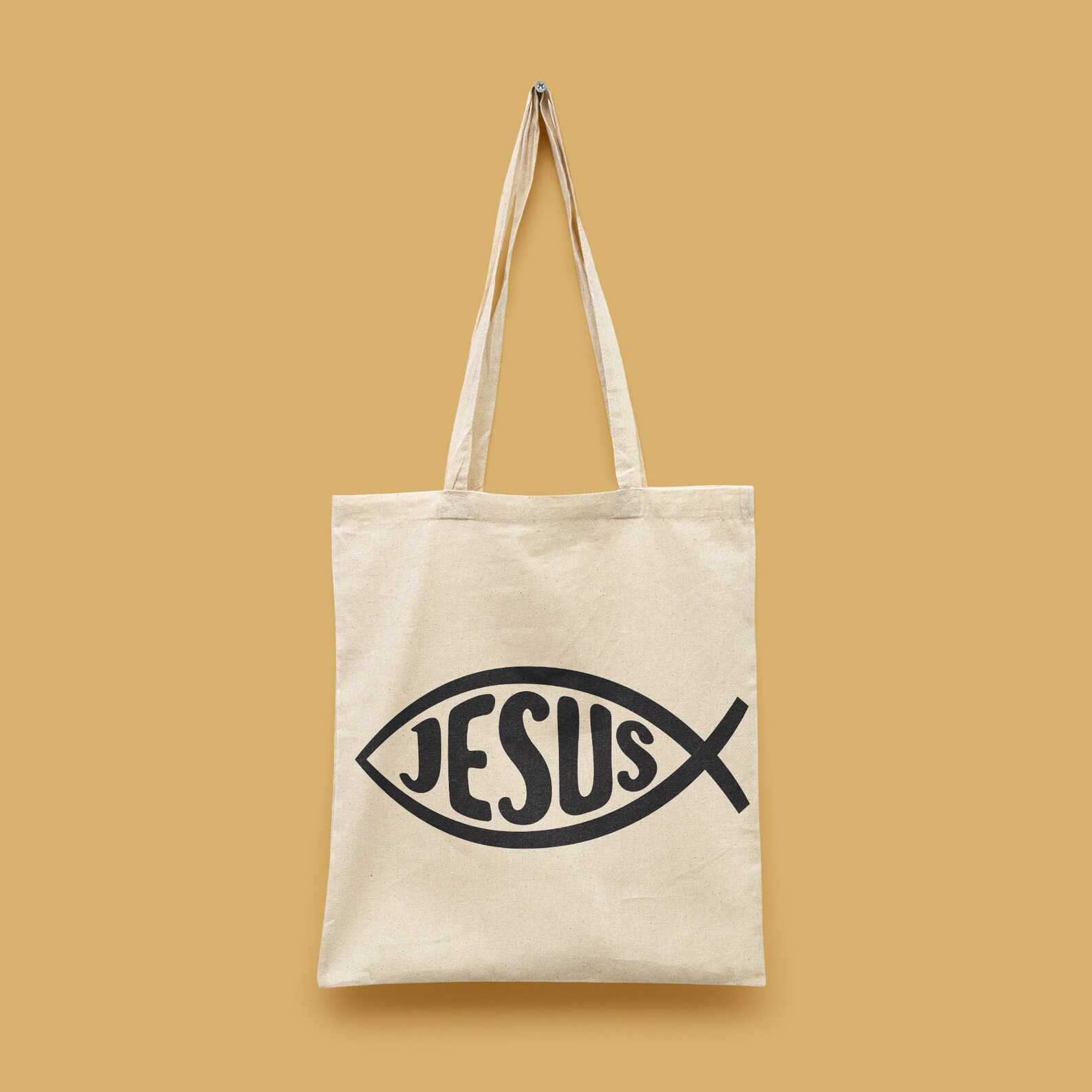 JESUS Fish Symbol Svg Png, Christian Svg, Faith Svg, Scripture, Bible ...