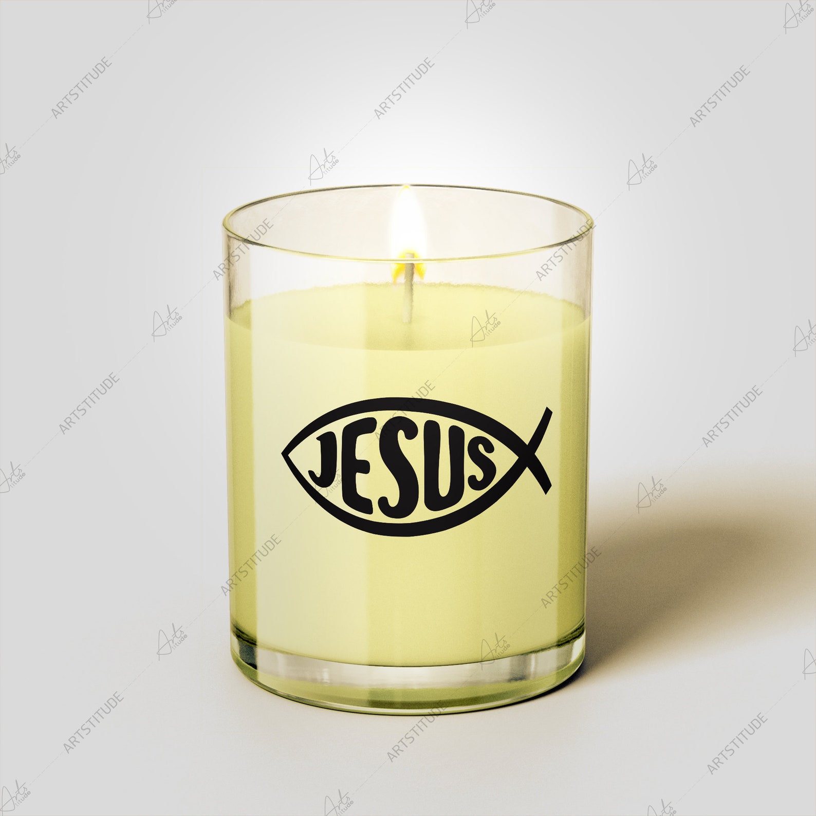 JESUS Fish Symbol Svg Png, Christian Svg, Faith Svg, Scripture, Bible ...